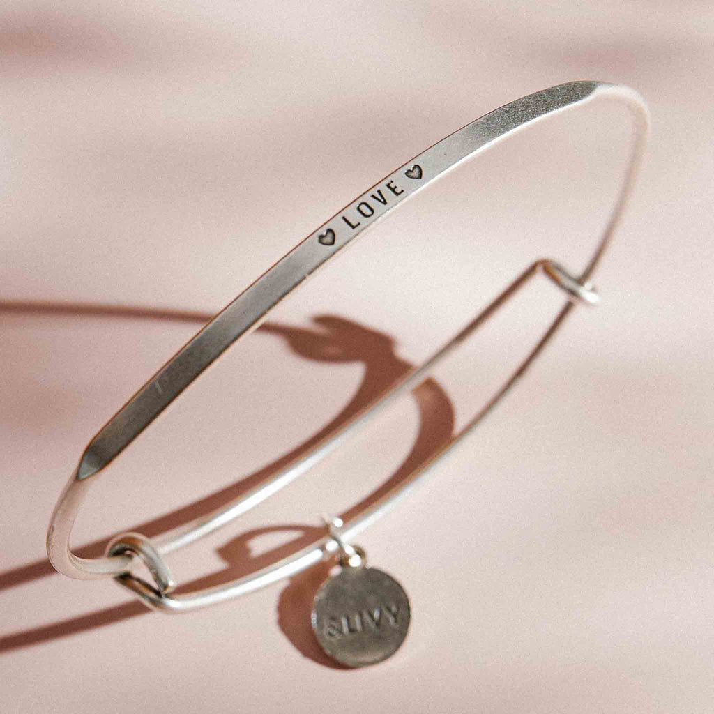 Love Bangle | Love (Hearts) Bangle | &LIVY